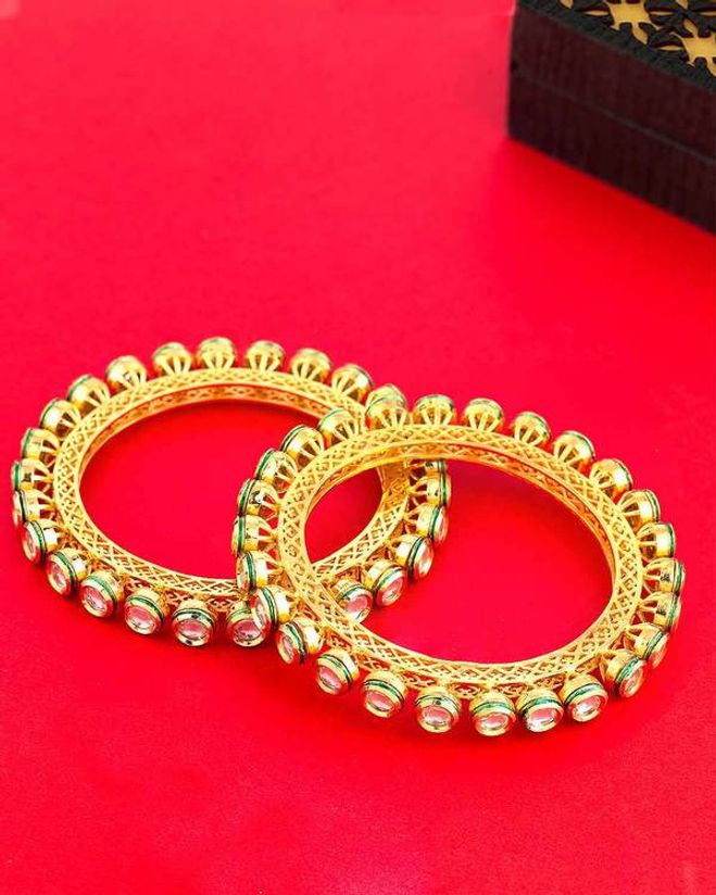 Voylla kundan bangles store